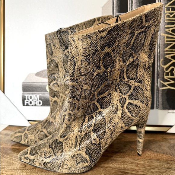 Express | Shoes | Snake Skin Booties | Poshmark
